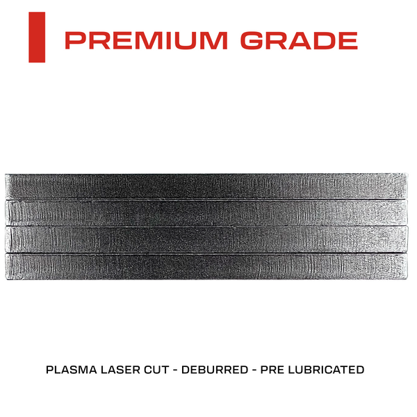 6x6" Weldable Square Steel Metal Baseplate 1/4" Thick 6mm - Laser Cut