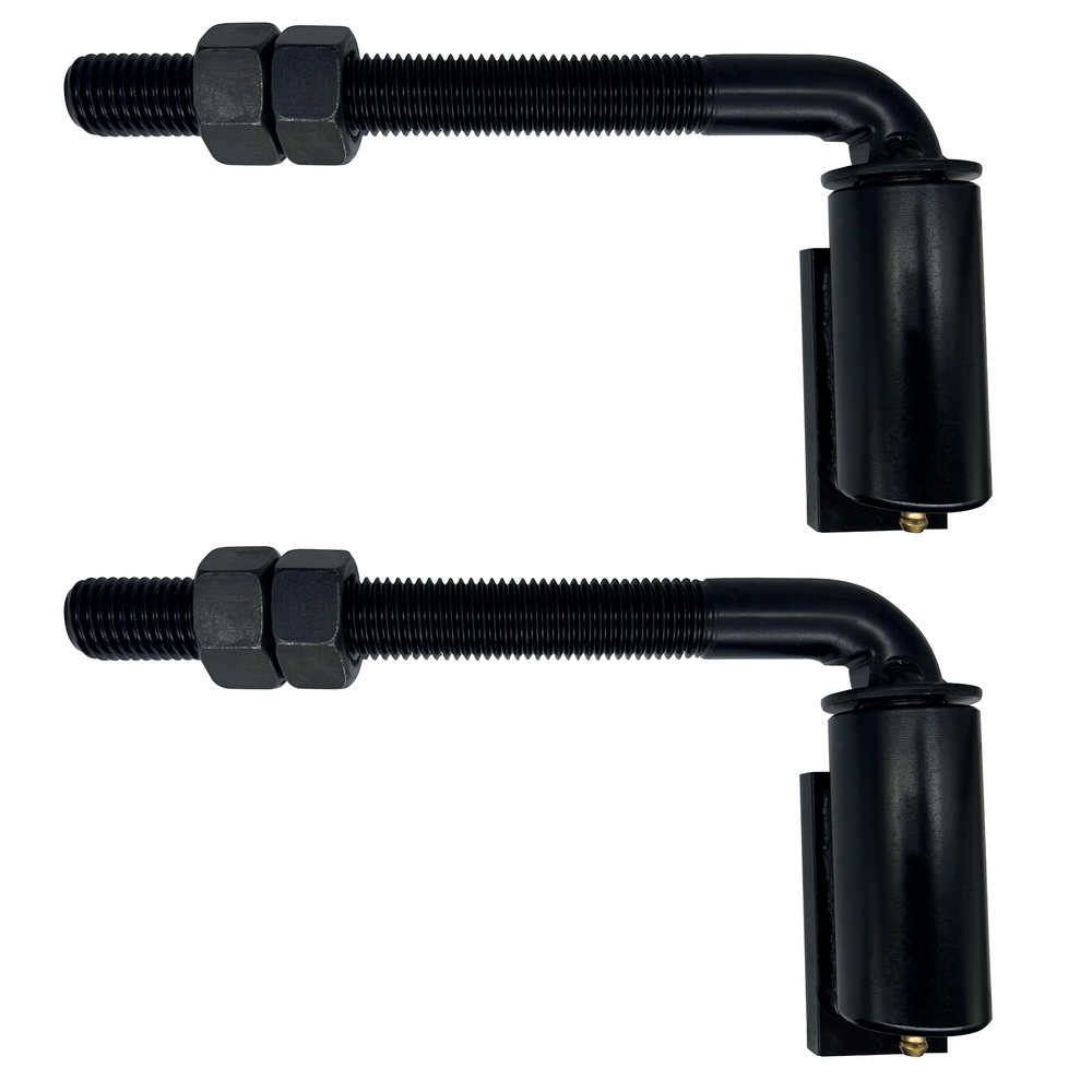 3/4" IN J-Bolt Weldable Adjustable Ball Bearing Gate Hinge Heavy Duty
