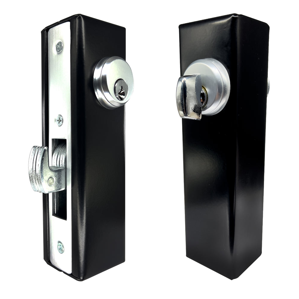 Sliding Gate Hook Mortise Lock & Weldable Steel Box Single Cylinder