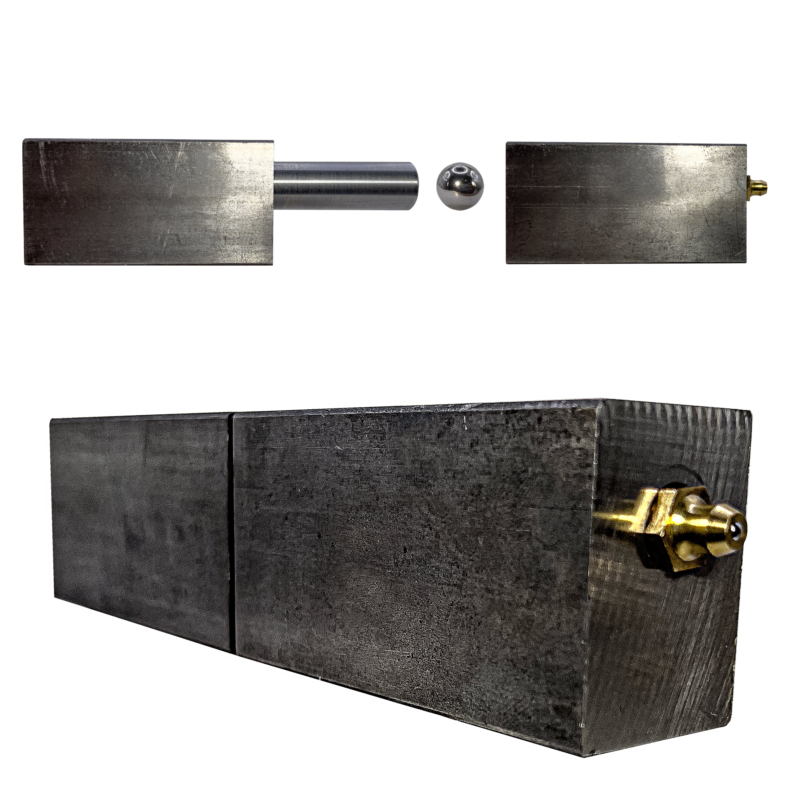 Sidco Supply 7” Inch Weldable Rectangle Hinges – Heavy Duty Gate Hinge