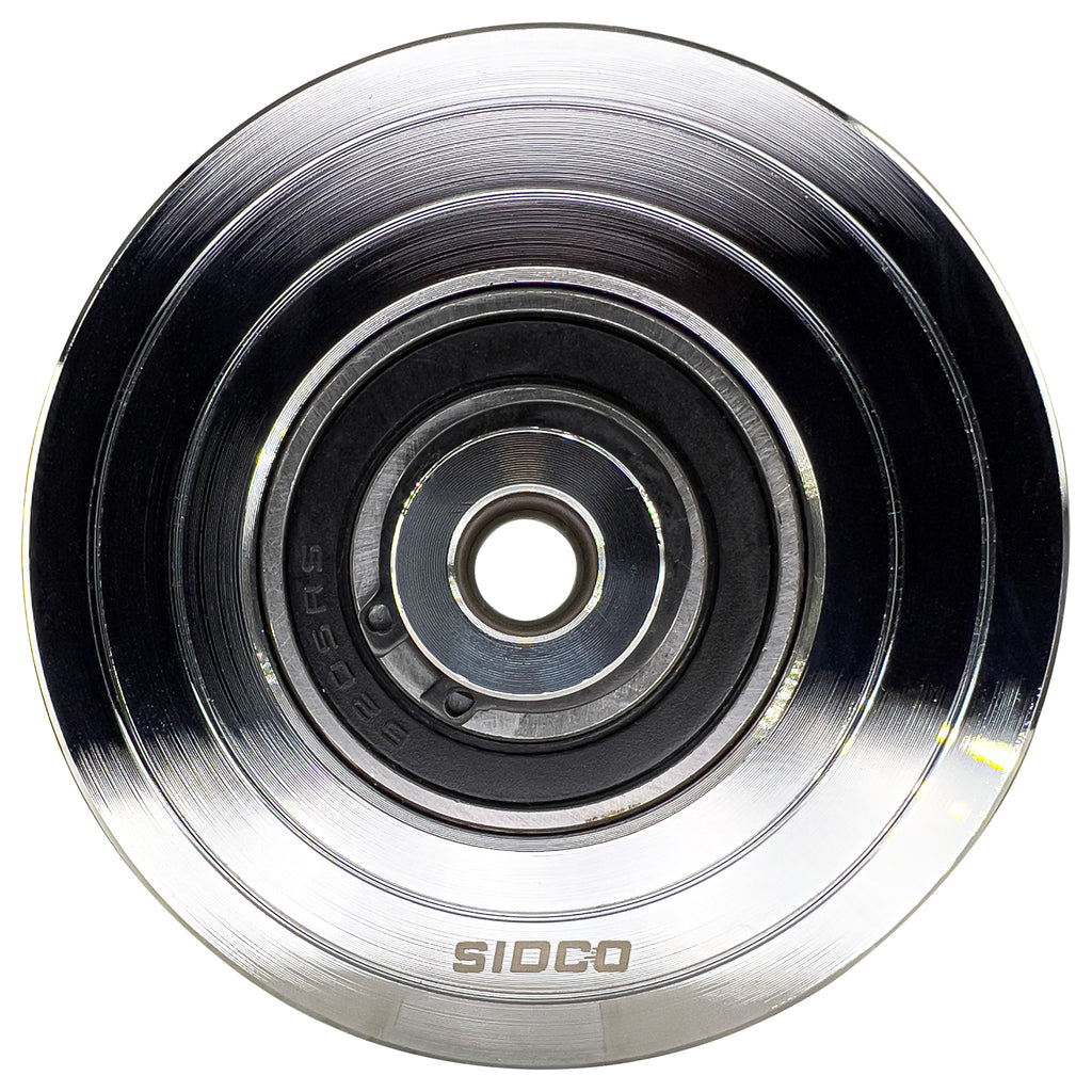 4 Inch Solid Steel V-Groove Sliding Gate Wheel & Weldable Box